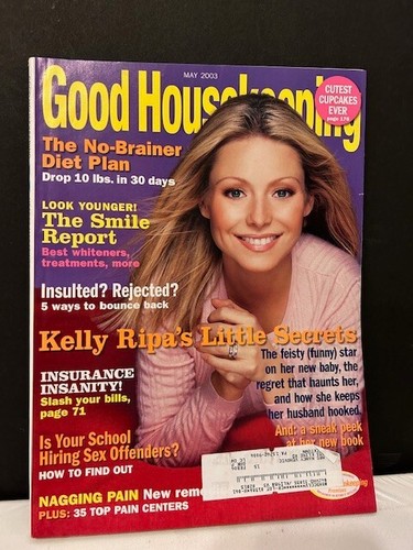 2003 GOOD HOUSEKEEPING MAGAZINE KELLY RIPA COVER | eBay