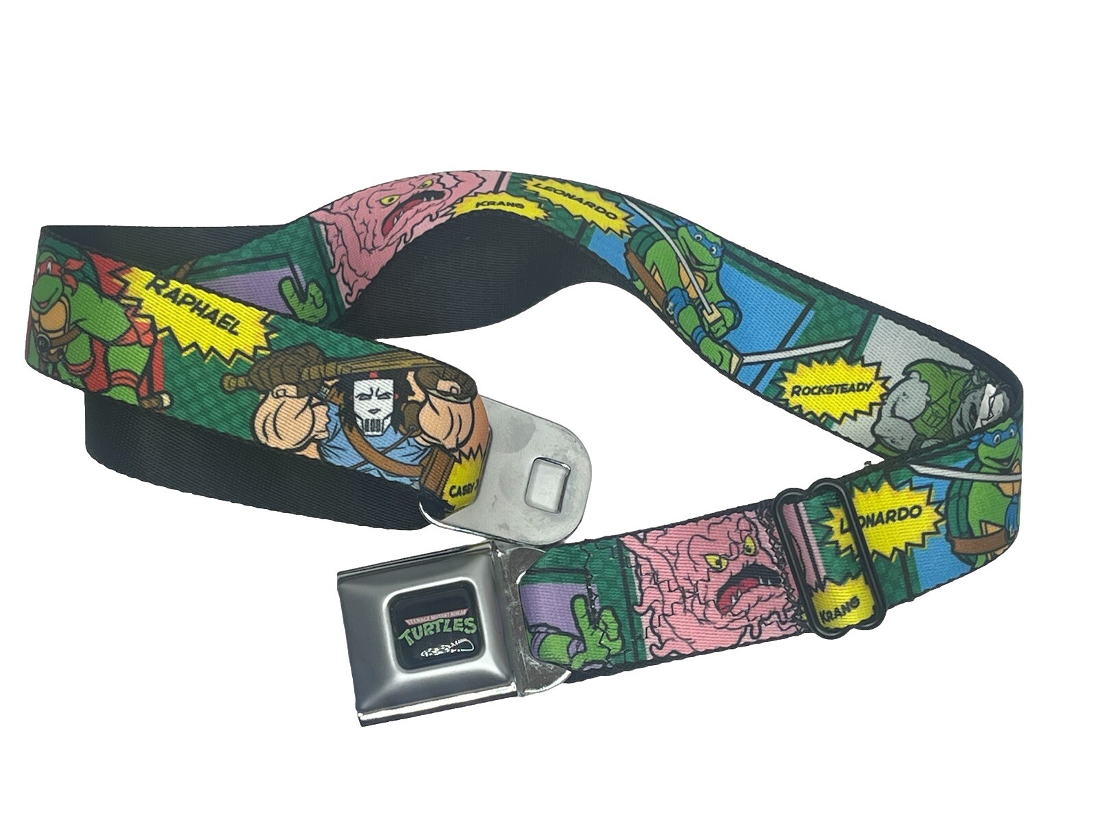 Teenage Mutant Ninja Turtles Belt TMNT Seatbelt Style… - Gem