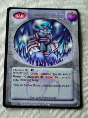 Magi Nation Underneath Magi : Trug - Rare card (1st Edition) | eBay