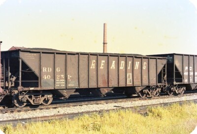 RDG reading railroad HTZ 40251 hopper car original mounted negative A ...