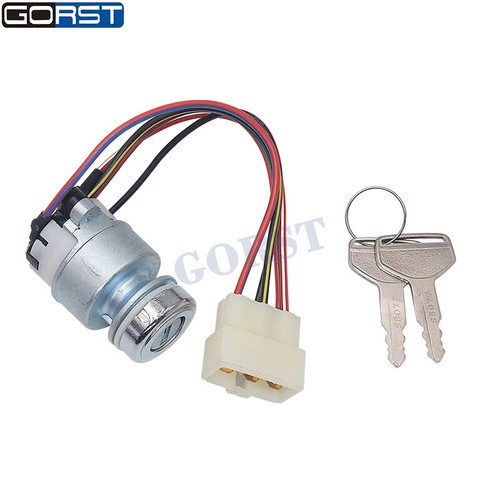 Ignition Starter Switch Assembly with Keys T4625-B0100 for Kioti CK DK ...