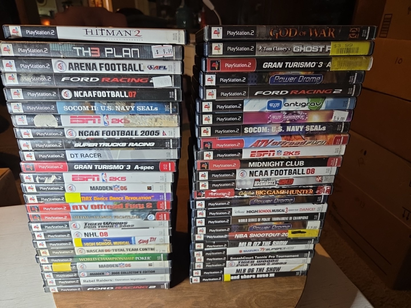 LOT OF 50 PLAYSTATION 2(PS2) VIDEO GAMES W/CASES...AS IS LOT #3... | eBay