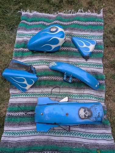 Harley Davidson Ironhead Sportster Tank, Fenders ,and Oil Tank | eBay UK