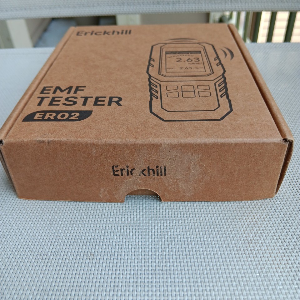ERICKHILL ER02 EMF Meter Electromagnetic Field Radiation EF RF MF Detector Tool | eBay
