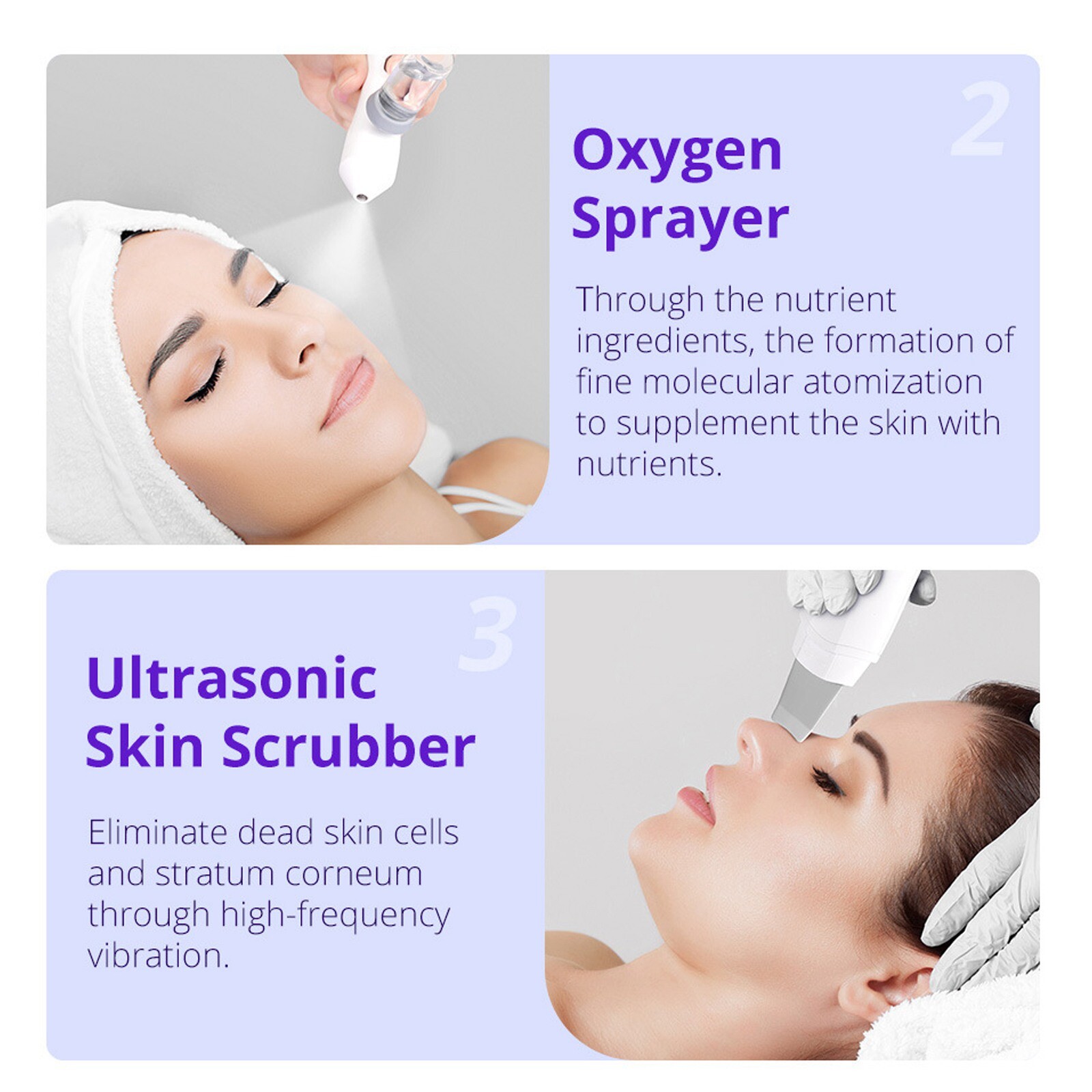 6 in 1 Hydra Machine Water Oxygen Hydro Dermabrasion Facial Deep ...