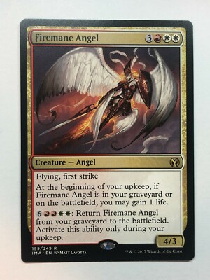 MTG Iconic Masters Firemane Angel 199 NM/M | eBay