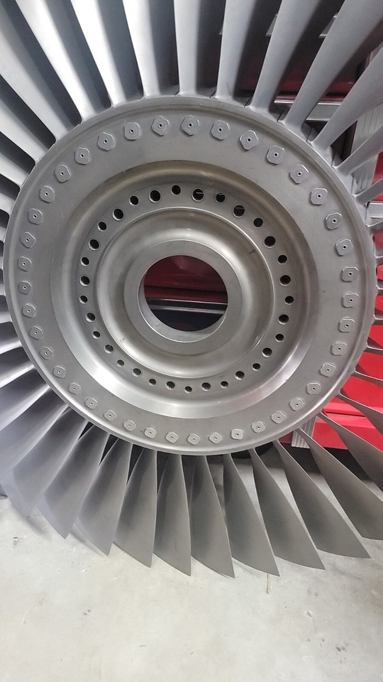 PRATT & WHITNEY - BOEING 737 JT8D TURBINE ENGINE STAGE 2 COMPRESSOR FAN ...