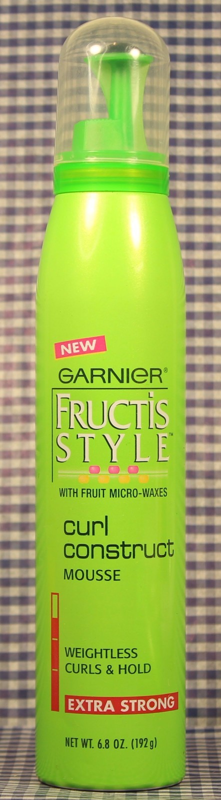 1 Garnier Fructis Style Curl Construct Mousse EXTRA STRONG Hold 6.8 oz ...