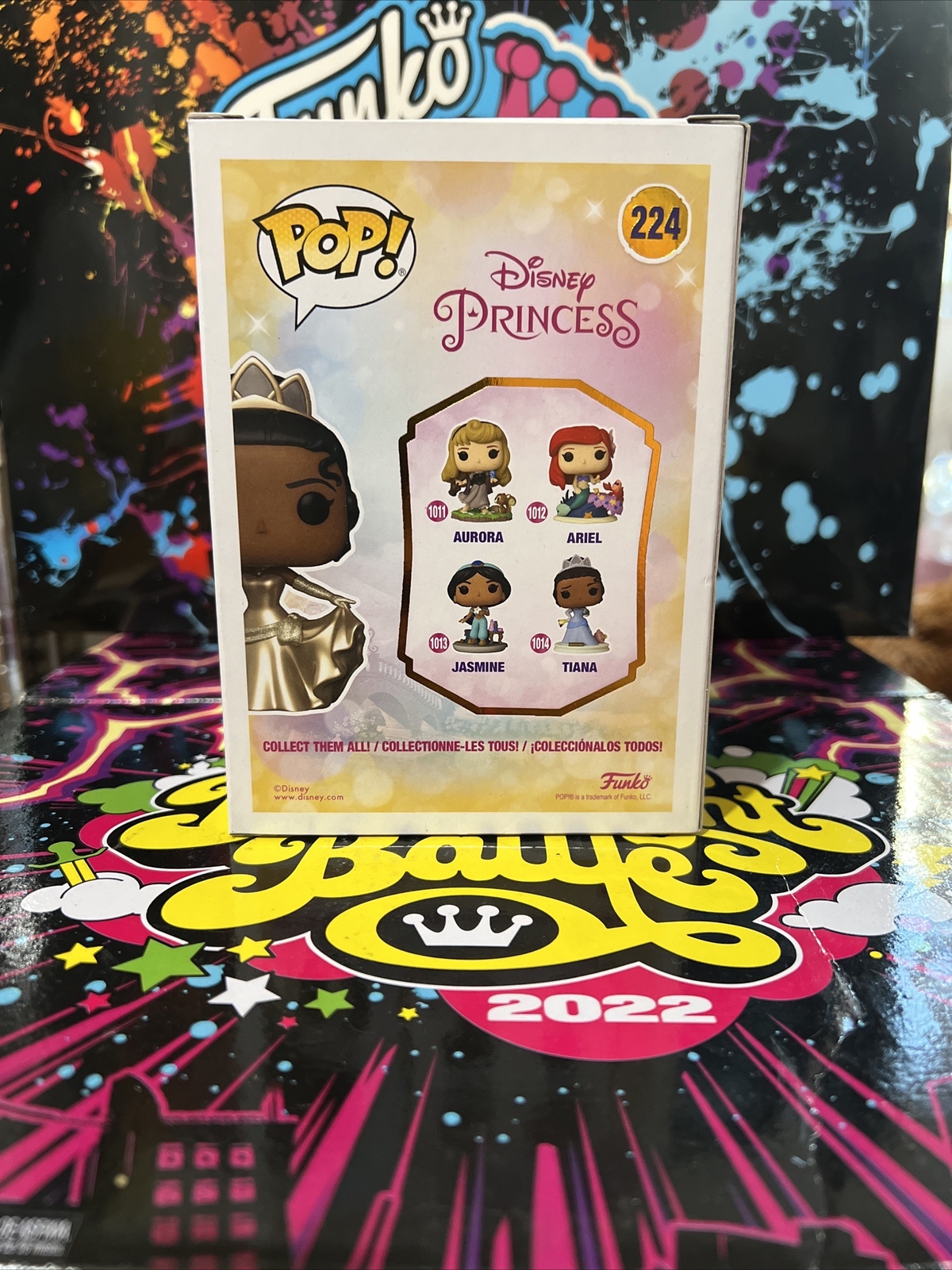 Funko Pop! Vinyl: Disney - Tiana - Funko Web (FW) (Exclusive) #224 for ...