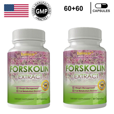 Pure Forskolin Extract Capsules - for Weight Loss, Fat burner,Healthy ...