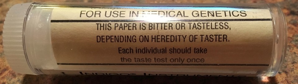 100 Phenylthiourea Phenylthiocarbamide (PTC) Paper Strips forGenetic ...