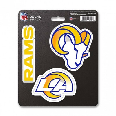los angeles rams nfl football logo team auto car decal emblem stickers ...