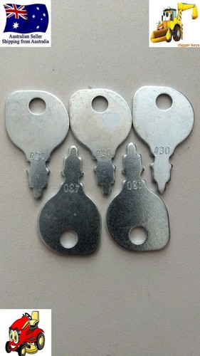 5 x Ride on Mower 430 Keys Universal suit COX HUSQVARNA MTD MURRAY ...
