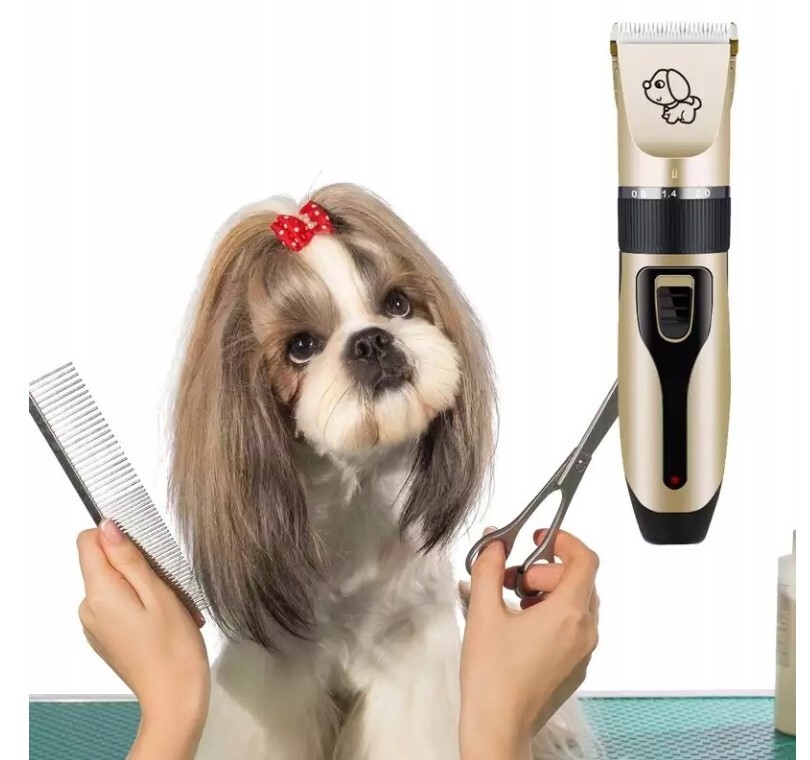 Dog Grooming Machine Anima Cut Hair Professional Cordless Pet Cutting ...