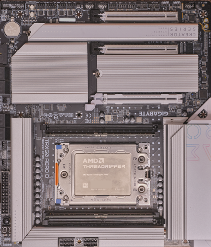 AMD RYZEN THREADRIPPER 7980X 64-CORE CPU + GIGABYTE TRX50 AERO D | eBay