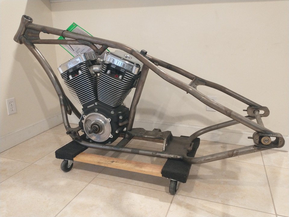 Carolina Custom Products, Rigid Chopper Motorcycle Frame for VTwin ...