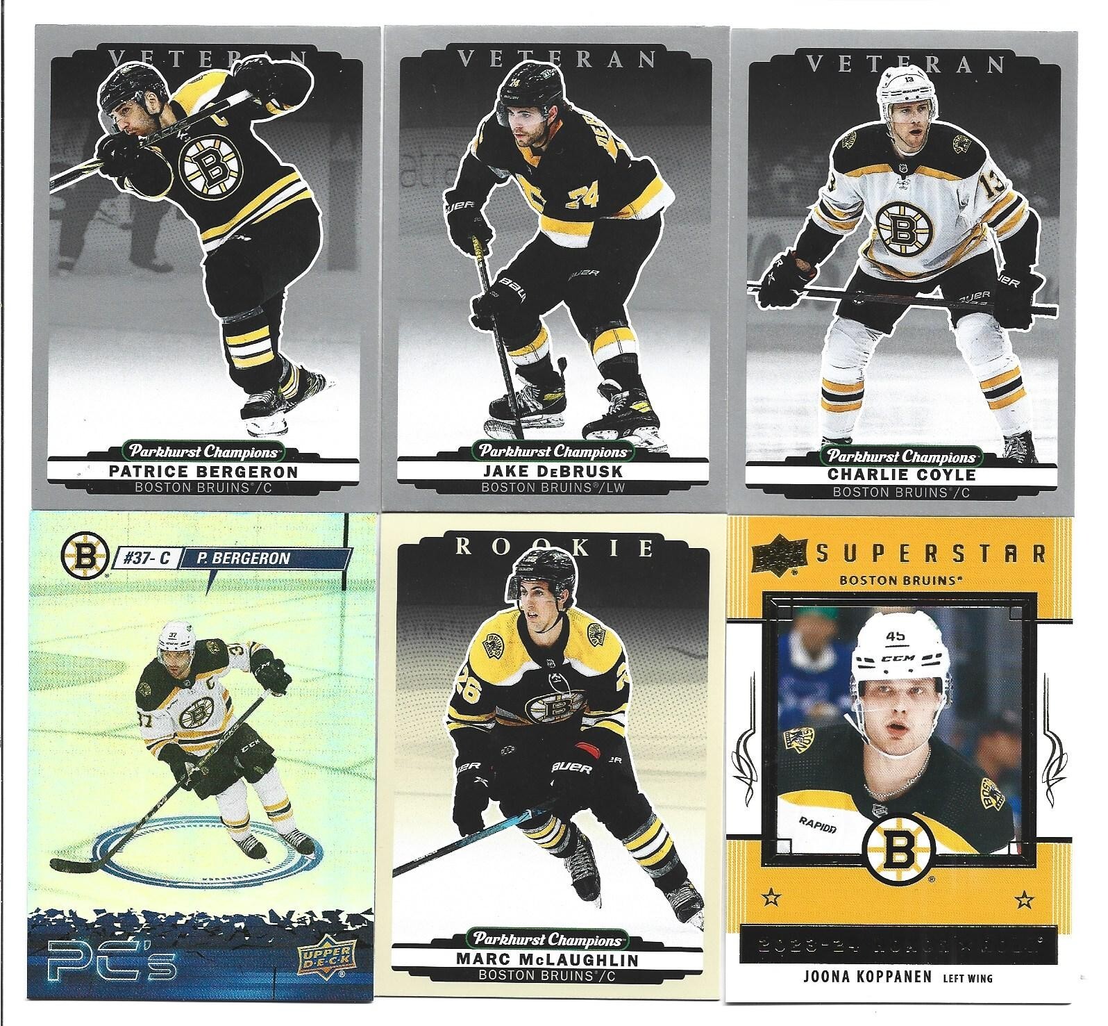 Boston Bruins 14 Card Lot (SP) Bobby Orr John Beecher Young Guns Rookie ...