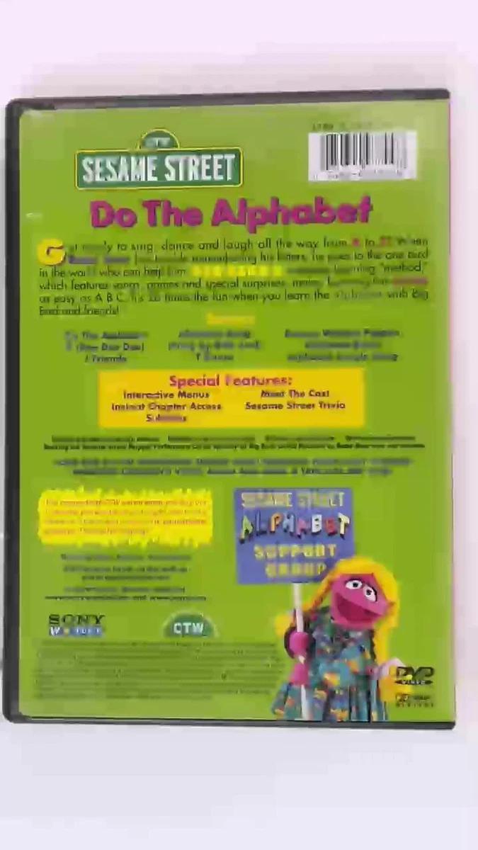 Sesame Street Do The Alphabet Dvd Ebay