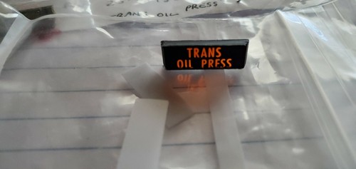 NOS Grimes Honeywell NOM Filter Lens PN# 25-0195-313 "TRANS OIL PRESS ...