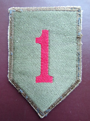 1st Infantry Division Patch Military Uniform Insignia Rare Post WWII ...