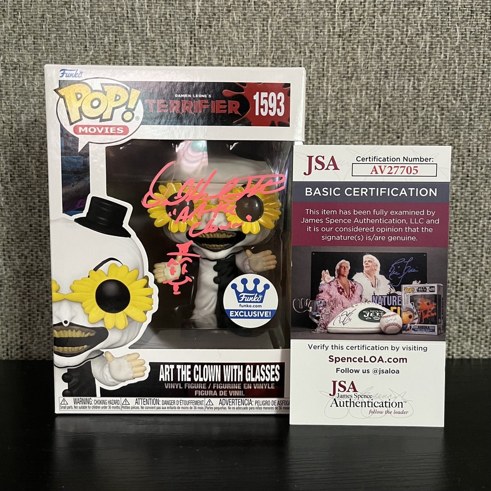 Art The Clown With Glasses Pop Signed by Lauren La Vera & David Howard ...