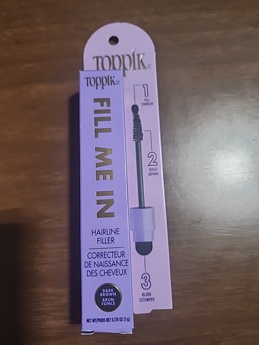 Toppik For Women Fill Me In Color Touch-up System Dark Brown, 0.176 oz ...
