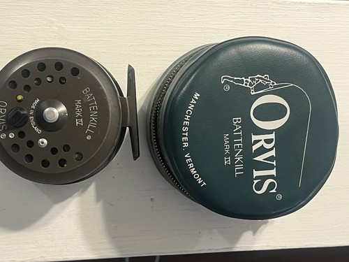 Orvis Battenkill Mark IV (Hardy Made) Fly Reel Made in England With ...
