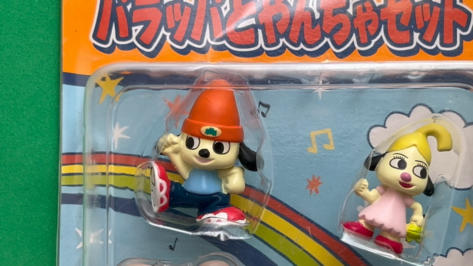 PaRappa The Rapper collection ③ Figure Parappa and yancha set Vintage ...