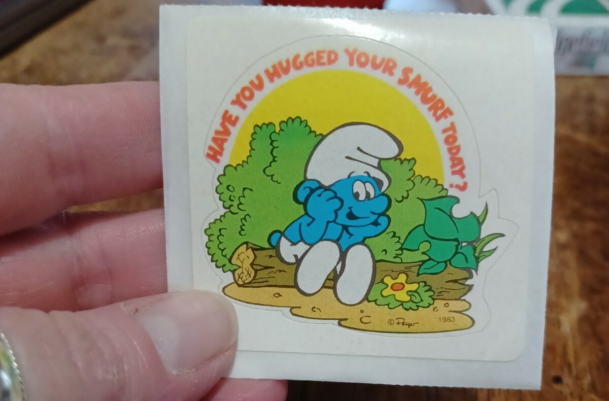 Vintage Smurf Roll Stickers Various Characters and Themes RARE! | eBay