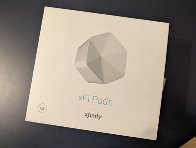 Xfinity XFI Pods Wifi Network Range Extender - White, Pack of 3 & Box ...