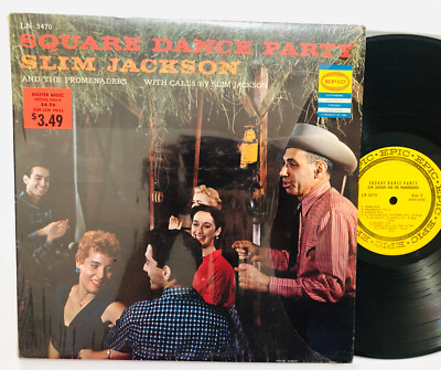 Slim Jackson The Promenaders ‎– Square Dance Party LP LN 3470 Original ...