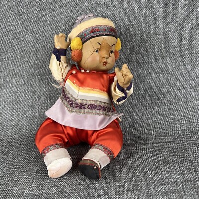Vintage Composition Ming Ming Baby 10" Doll All Original (As, Is) | eBay