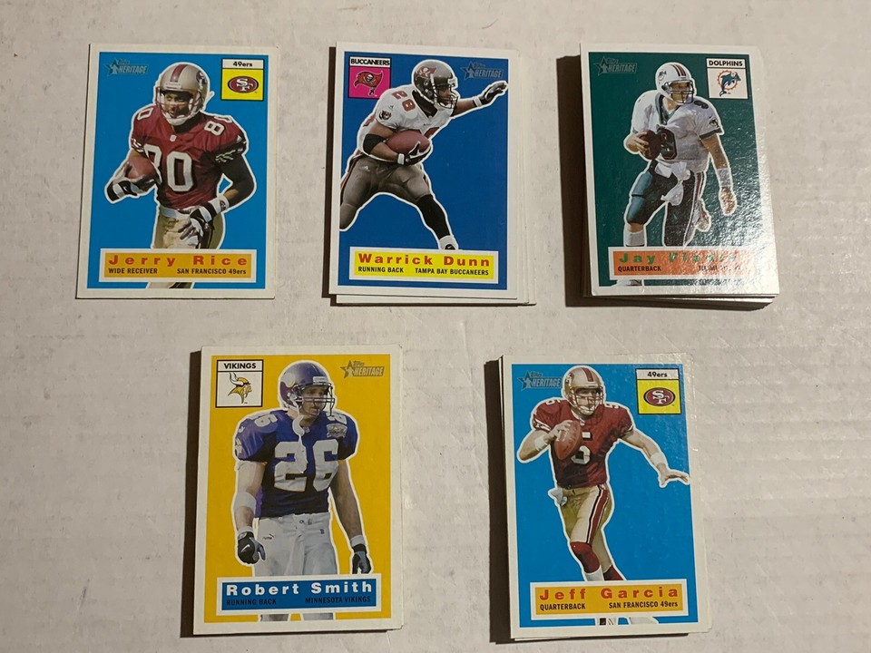 2001 Topps Heritage Football Pick the Cards You Need | eBay