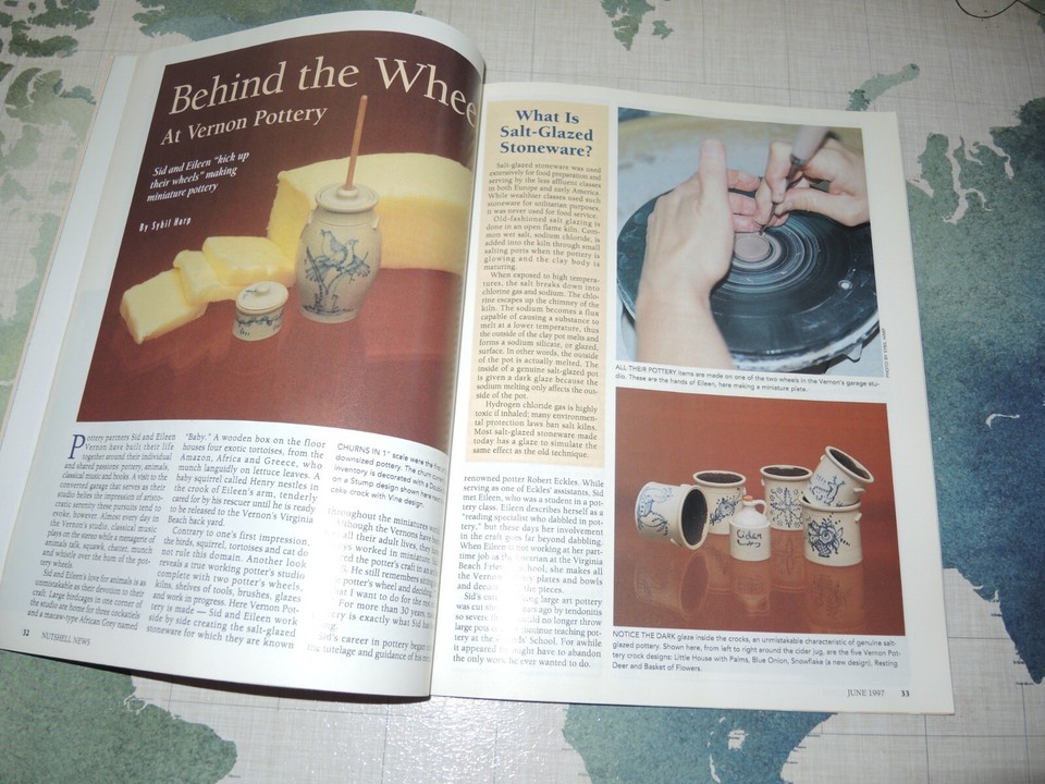 Nutshell News Miniatures for Crafters & Collectors June 1997 issue | eBay