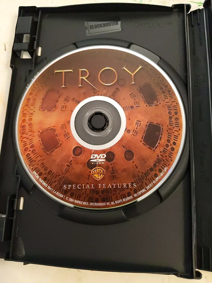 TROY DVD - Widescreen Edition - 2 Disc Set - Special Features - Brad ...