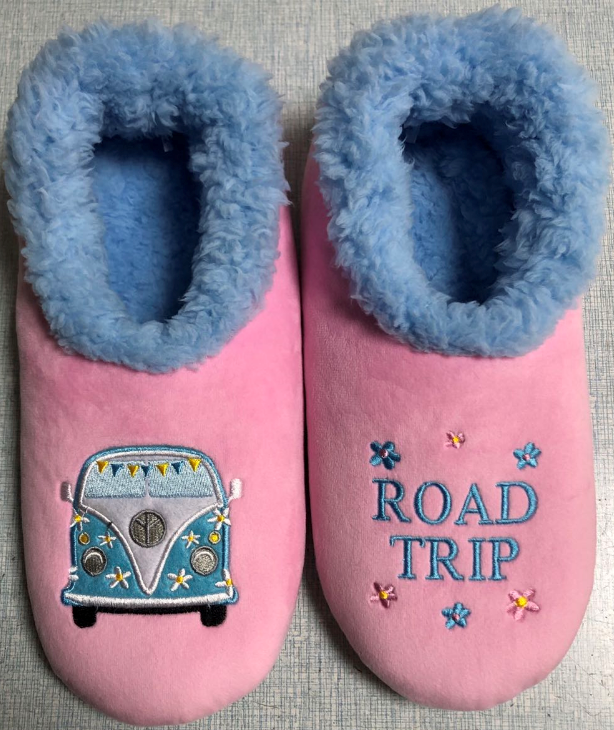 Slumbies Pairables TIE CHENILLE Style NonSlip Soft Slipper SLOTH BEE 50 ...