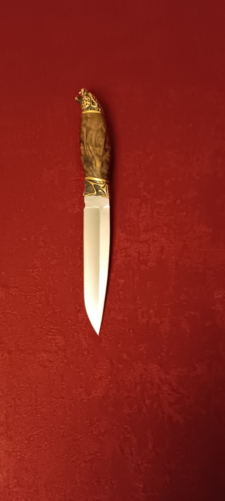 Knife hunting cutting tourist Predator steel X12MF forged Knife ...