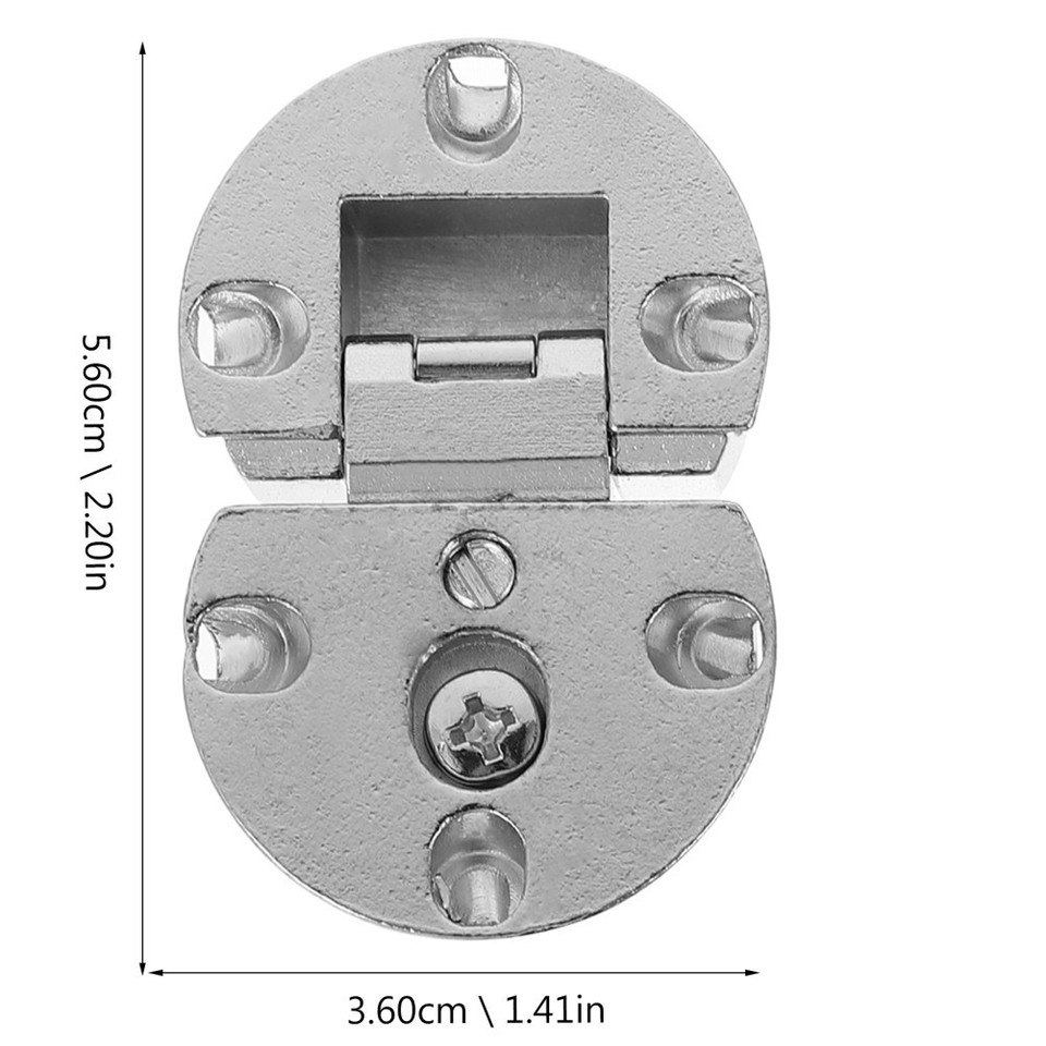 4pcs Heavy Duty Zinc Alloy Door Hinge Smooth Movement Hinge for ...