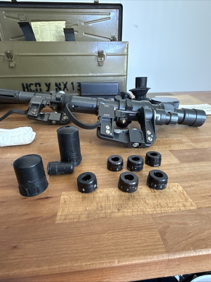 Soviet PSO-1M2-1 Sniper Rifle Scope /Russian Rifle Scope PO 3-9x42 M ...