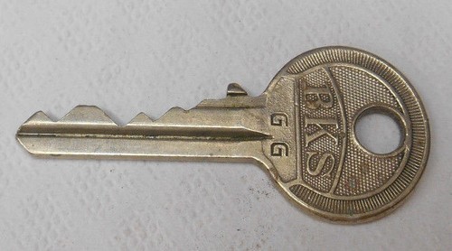 Very Nice Ornate Brass BKS Key For SIEMENS Electrical Lock Switch ...