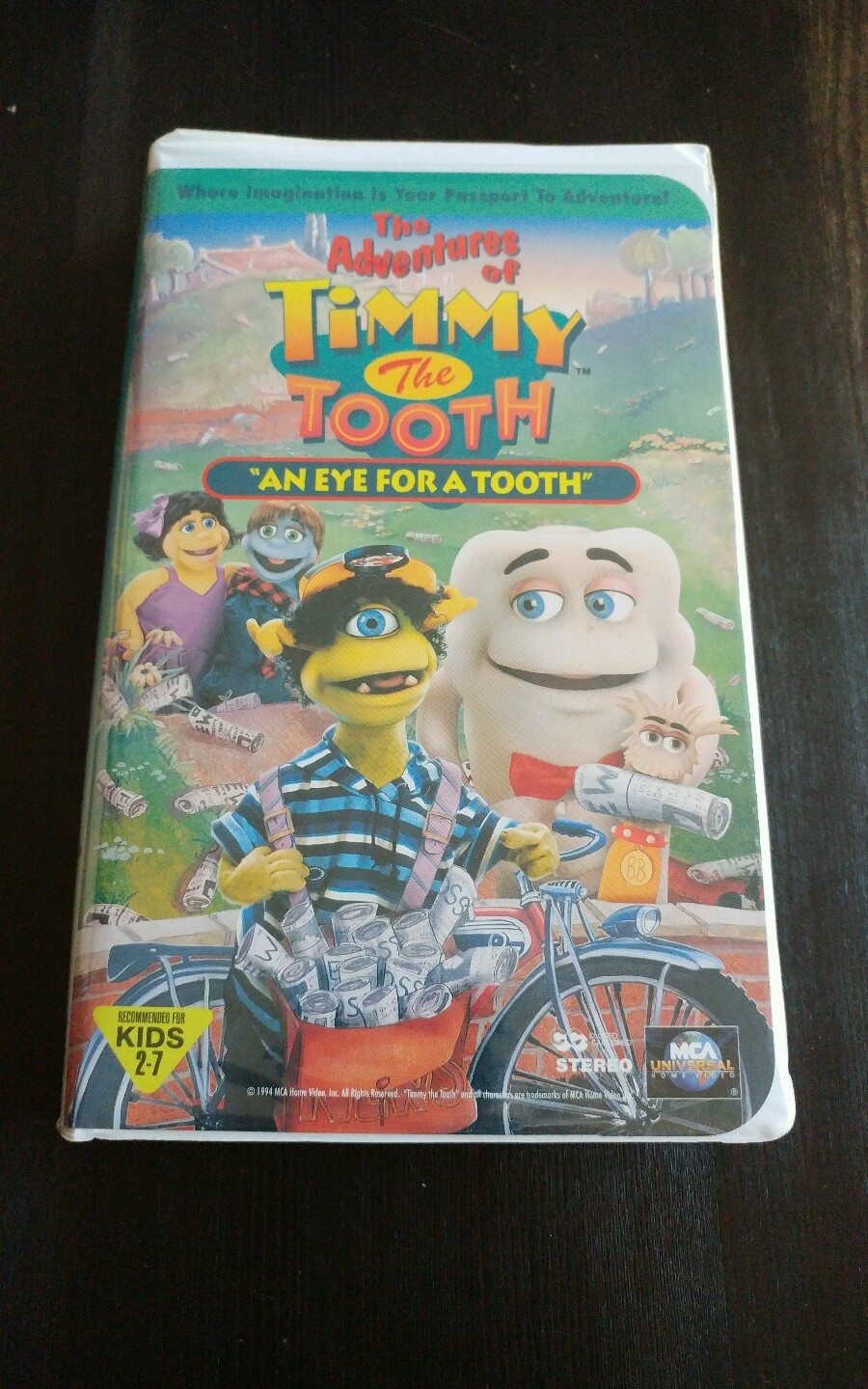 Timmy the Tooth, The - An Eye for a Tooth (VHS, 1996) WITH PHOTO FRAME ...