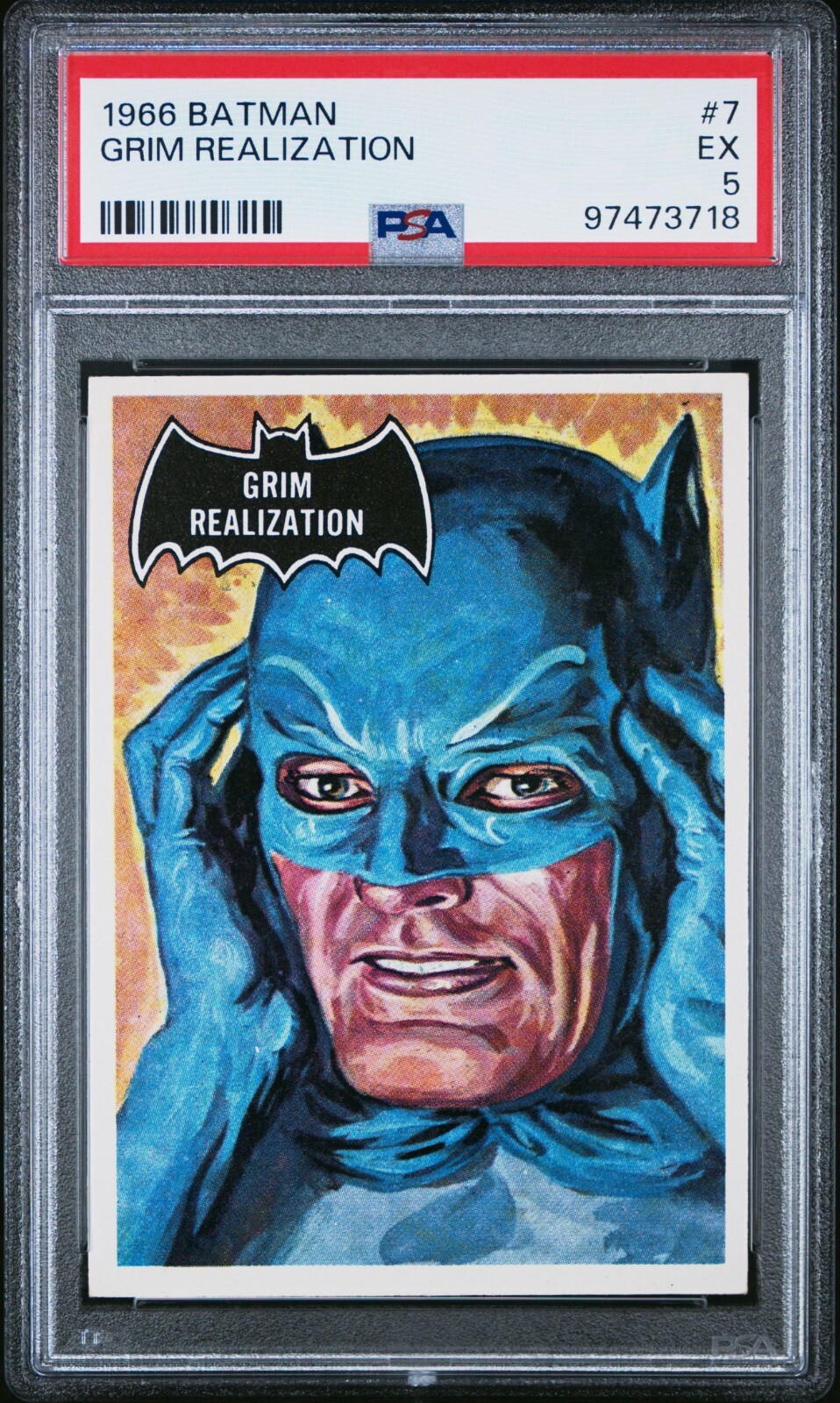 1966 Batman 7 Grim Realization PSA 5 | eBay