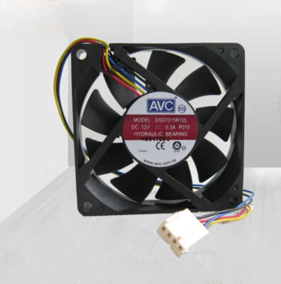 For AVC DS07015R12L DC 12V 0.3A 70*70*15MM 4-pin CPU / Chassis Cooling ...