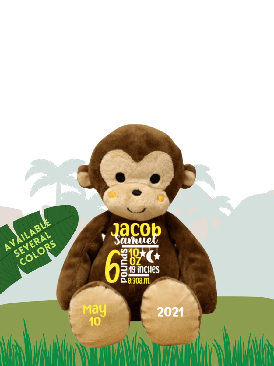 Cartoon Baby Boy Monkey
