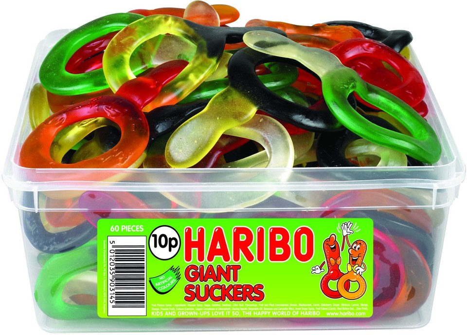 1 X FULL TUB HARIBO SWEETS WHOLESALE DISCOUNT CANDY BOX PARTY FAVOURS ...