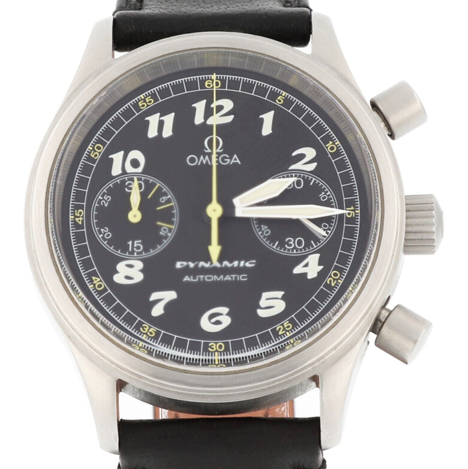 OMEGA Dynamic Men's Black Watch - 5240.50 for sale online | eBay UK