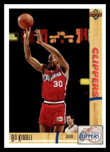 1991 Upper Deck #114 Bo Kimble Los Angeles Clippers | eBay