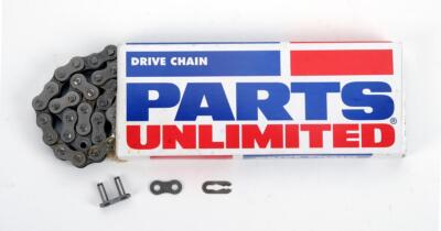 PARTS UNLIMITED 530 Drive Chain 100 Links Standard Motorcycle Chain | eBay