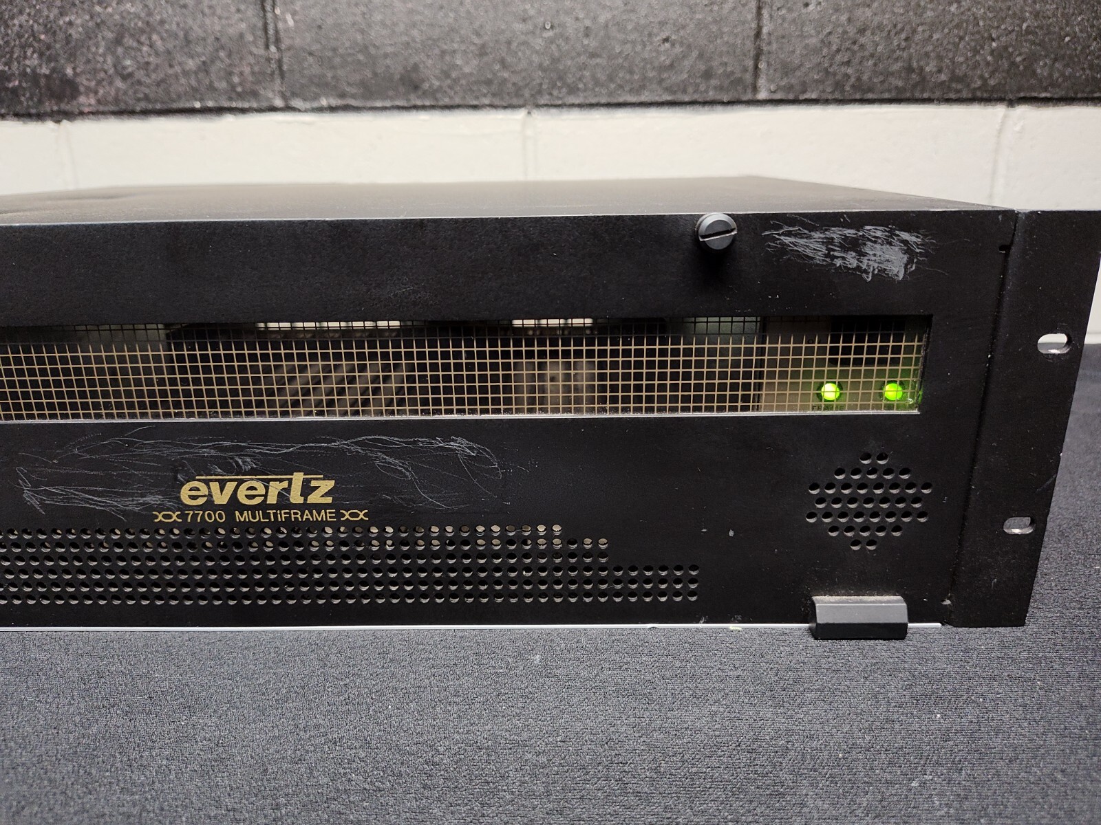Evertz 7700FC VistaLINK Frame Controller backplane for 7700FR for sale ...