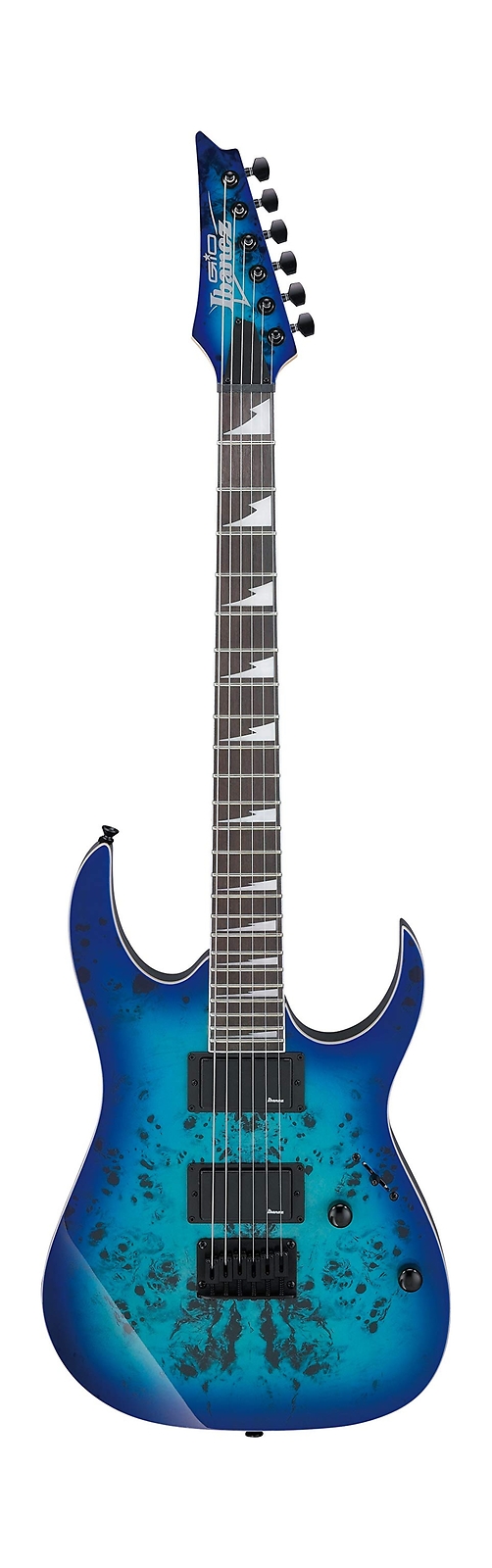 Ibanez GRG 6 String Solid-Body Electric Guitar, Right, Aqua Burst, Full ...
